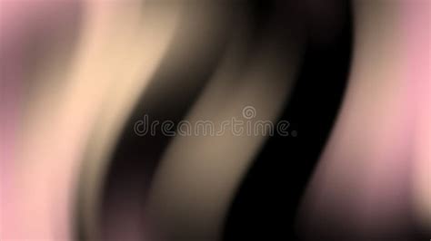 Abstract Gradient Background With Blurred Black Pink Peach Colors Smooth Curves Gradients Stock