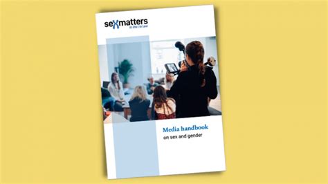 Media Handbook On Sex And Gender Sex Matters