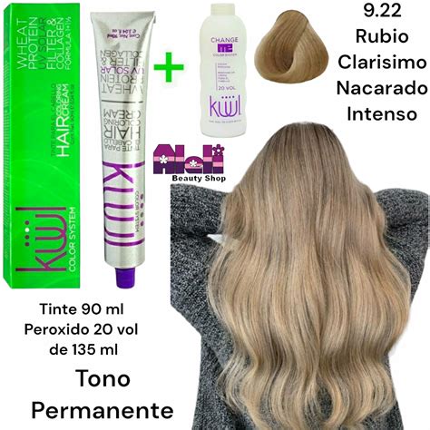 Tinte 922 Rubio Clarisimo Nac Intenso Kuul Aleli Beauty Shop