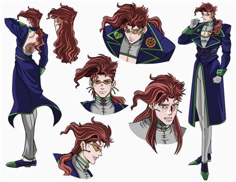 Kakyoin Part 4 Dimond Is Unbreakable Sheet By Zinni On Deviantart Фан арт Комиксы Фандом