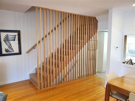 Tetome House — Wood Screen Stair Covering
