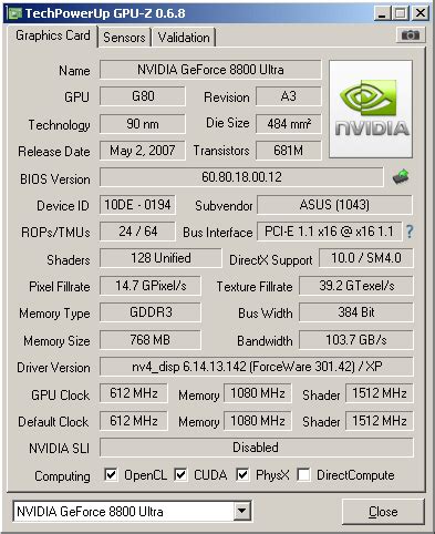 GPU Database Page TechPowerUp Forums