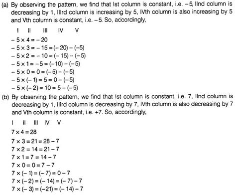 Ncert Exemplar Problems Class 7 Maths Integers Cbse Tuts