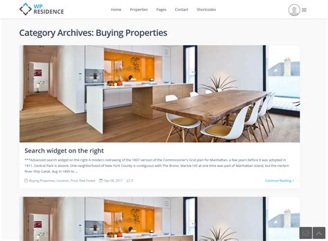 Theme Options General Appearance Wp Residence Help Wp Residence Help