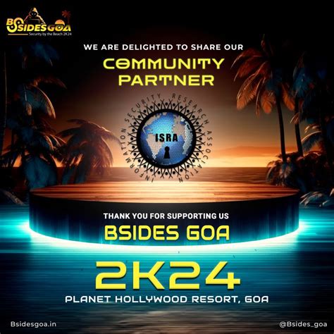 Information Security Research Association On Linkedin Bsidesgoa