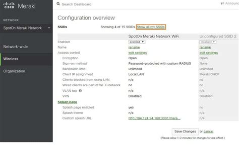 Cisco Meraki Spoton