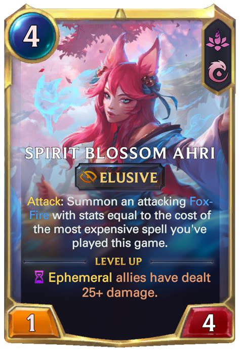 Spirit Blossom Ahri Lor League Of Legends Wiki