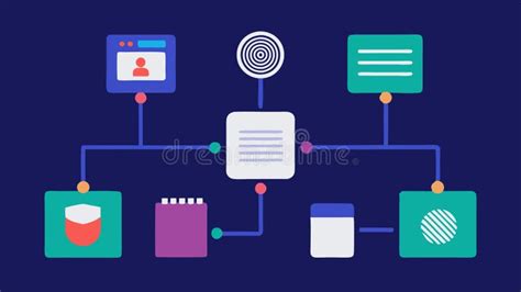Digital Workflow A Flowchartstyle Illustration Showing The Workflow Of
