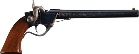 Sold At Auction Sharps Second Type Breech Loading Pistol