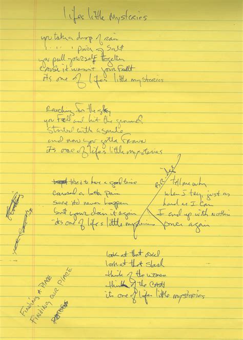 Tom Petty Wildflowers Lyrics