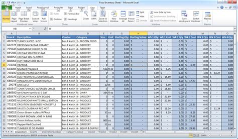 How To Create An Inventory Spreadsheet In Excel Google Spreadshee How To Build An Inventory