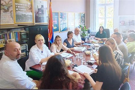 Учество на состанок на Редакцискиот одбор на списанието на Историскиот архив на Пожаревац и