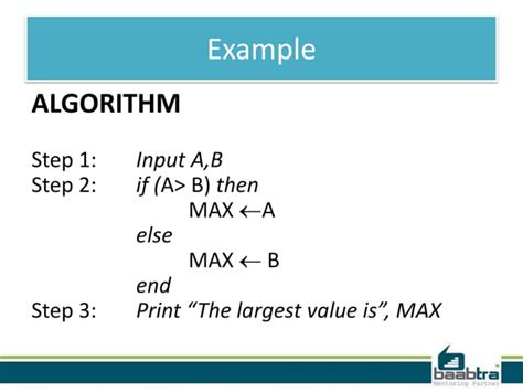 Algorithm And Flow Chart Ppt