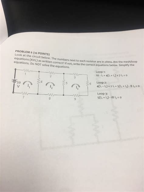 Solved Problem 6 10 Points Look At The Circuit Below The