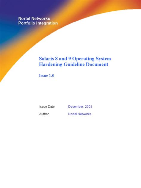 Solaris Hardening Guide V1 Pdf Secure Shell File Transfer Protocol
