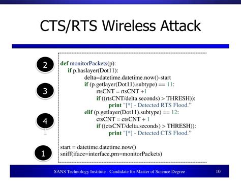 Ppt Detecting And Responding To Data Link Layer Attacks With Scapy