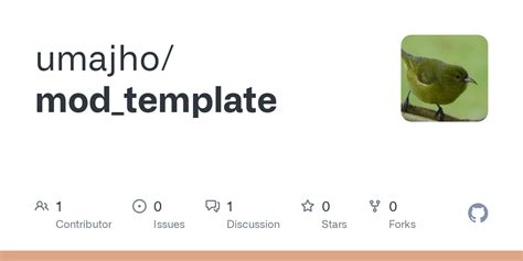 github umajho mod template