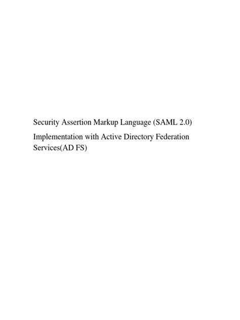 PDF SAML Introduction DOKUMEN TIPS