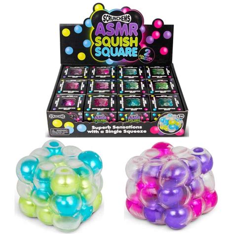 Scrunchems Asmr Square Squishy Toy Genki Toys