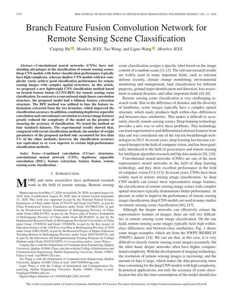 Pdf Branch Feature Fusion Convolution Network For Remote Sensing Scene Classification