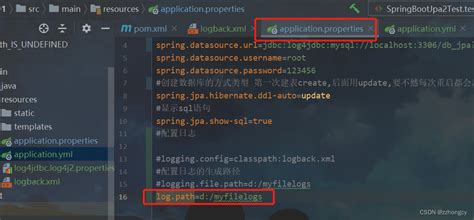 Springboot项目在logbackxml中读取配置中的日志路径问题logback读取不到yml Csdn博客