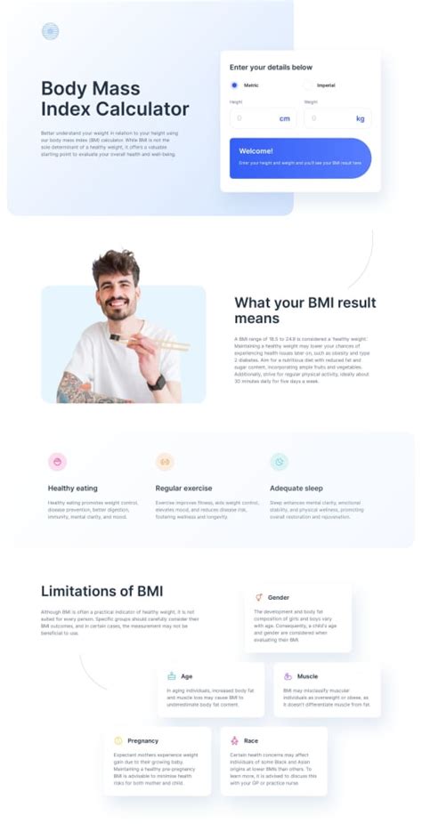 Frontend Mentor Responsive Bmi Index Calculator Html Css Js Coding Challenge Solution