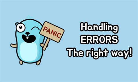 Error Handling Tutorial With Golang