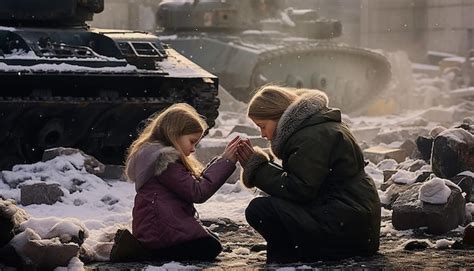 Premium Ai Image Close Up Of A Fiveyearold Ukrainian Daughter And