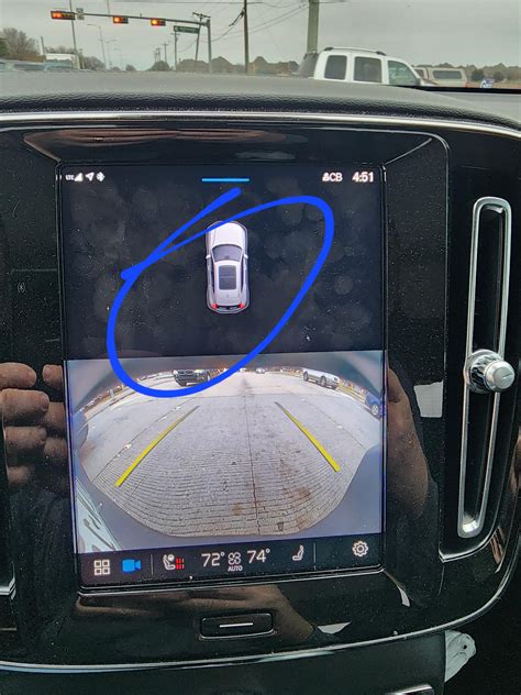 2023 Xc40 Full Screen Rear Camera Rvolvo
