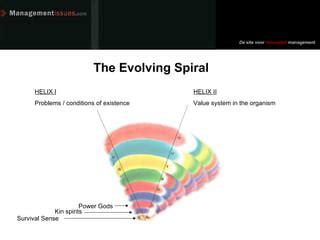 Spiral Dynamics Vitaliteitscongres PPT