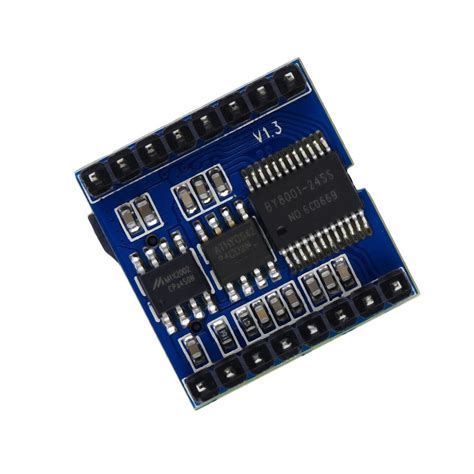 1pcs Micro Sd Tf U Disk By8001 16p Mp3 Player Audio Voice Module For Arduino Ebay