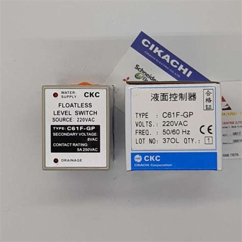 Promo C61F GP 220V FLOATLESS LEVEL SWITCH CKC Diskon 23 Di Seller Lixia Store Cengkareng