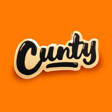 Cunty Enamel Pin Luna