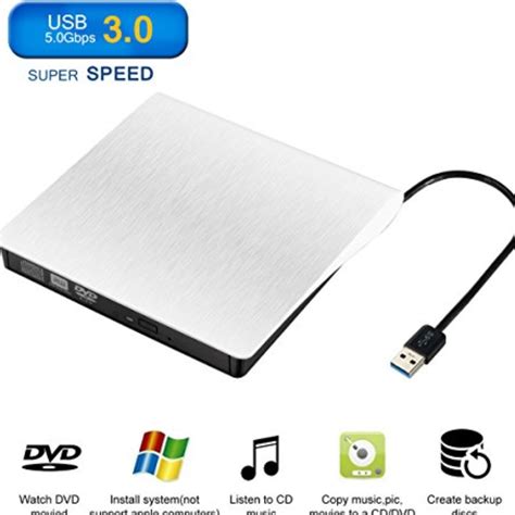 Slim Portable Usb Dvd Rw External Dvd Drive Dvd Computers Tech Parts Accessories Hard