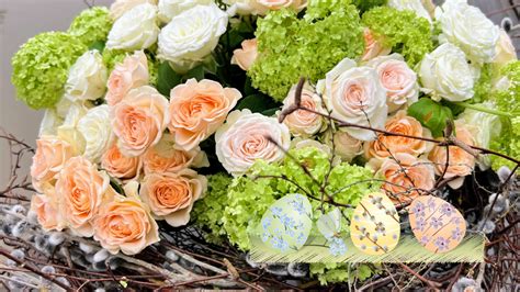 Easter Elegance Creating Stunning Bouquets With Pastel Spray Roses