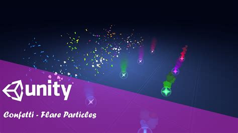Confetti Shower Particle - particle system unity tutorial - Unity - SM Channel - YouTube