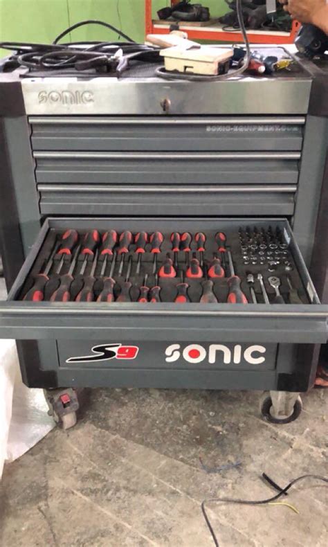 Sonic Tool Box Set Unit Car Accessories Accessories On Carousell