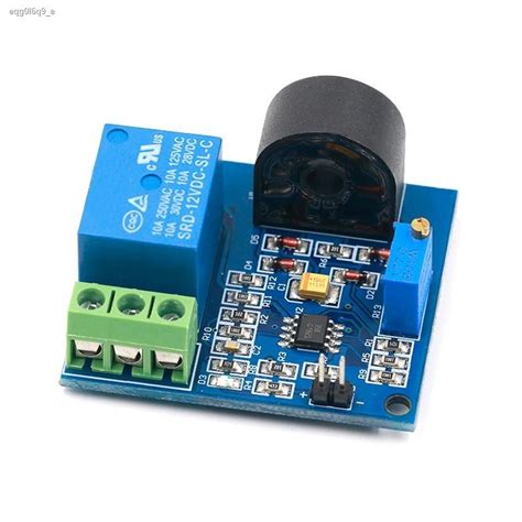 5a Overcurrent Protection Sensor Module Ac Current Detection Sensor Signal Output 5v12v24v Relay