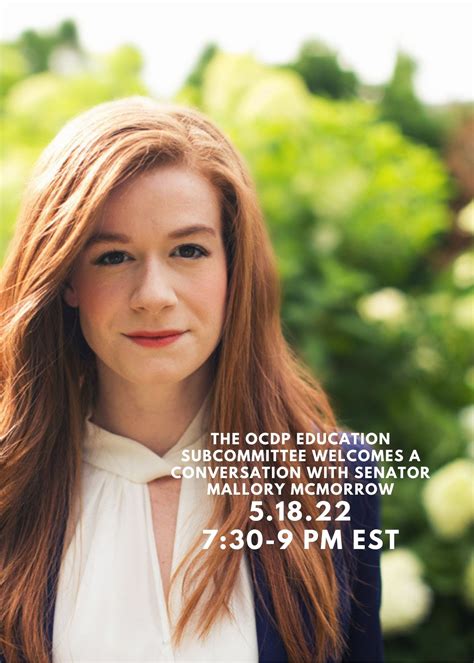 Dont Miss Our Upcoming Conversation With Mallory Mcmorrow