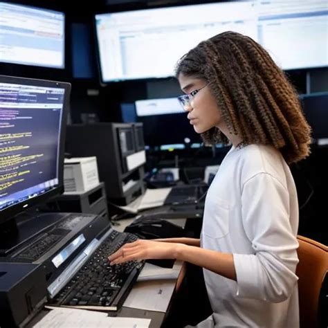 Female Computer Programmer
