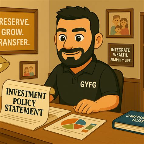 Updated Investment Policy Statement Ips Gen Y Finance Guy