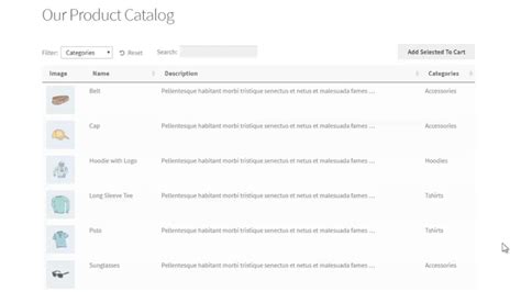Wordpress Product Catalog With Or Without A Shopping Cart
