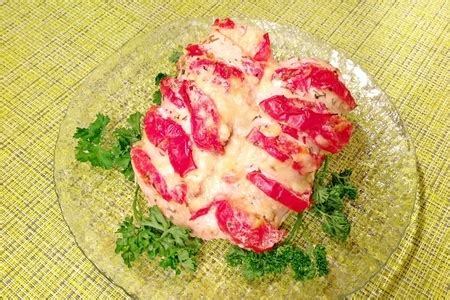 Фаршированная сыром и зеленью куриная грудка - пошаговый рецепт с фото ...