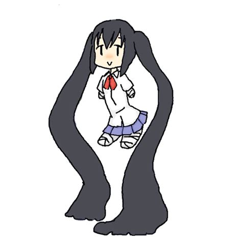 Safebooru Amputee Bandage Bandages Black Hair K On Nakano Azusa