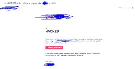 rayyan afridi on linkedin found another html injection lol and it also