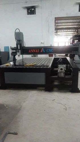 Stepper Single Head Cnc Router Machine With Rotary Attachment At CNC Wood Carving