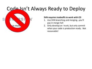 Git In Continuous Deployment Pptx
