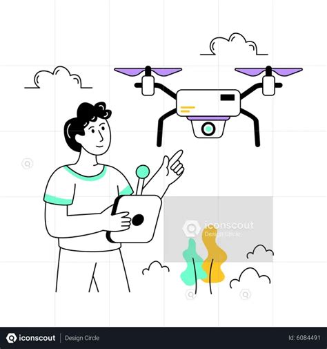 Best Premium Drone Operator Illustration Download In Png And Vector Format