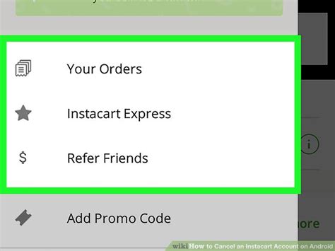 How To Cancel An Instacart Account On Android 6 Steps