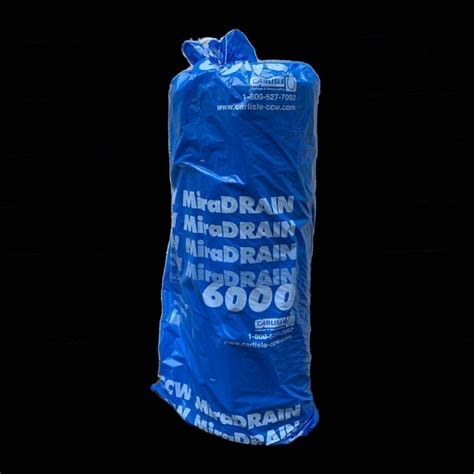 Miradrain 6000 Carlisle Waterproofing Drain Board Metrosealant